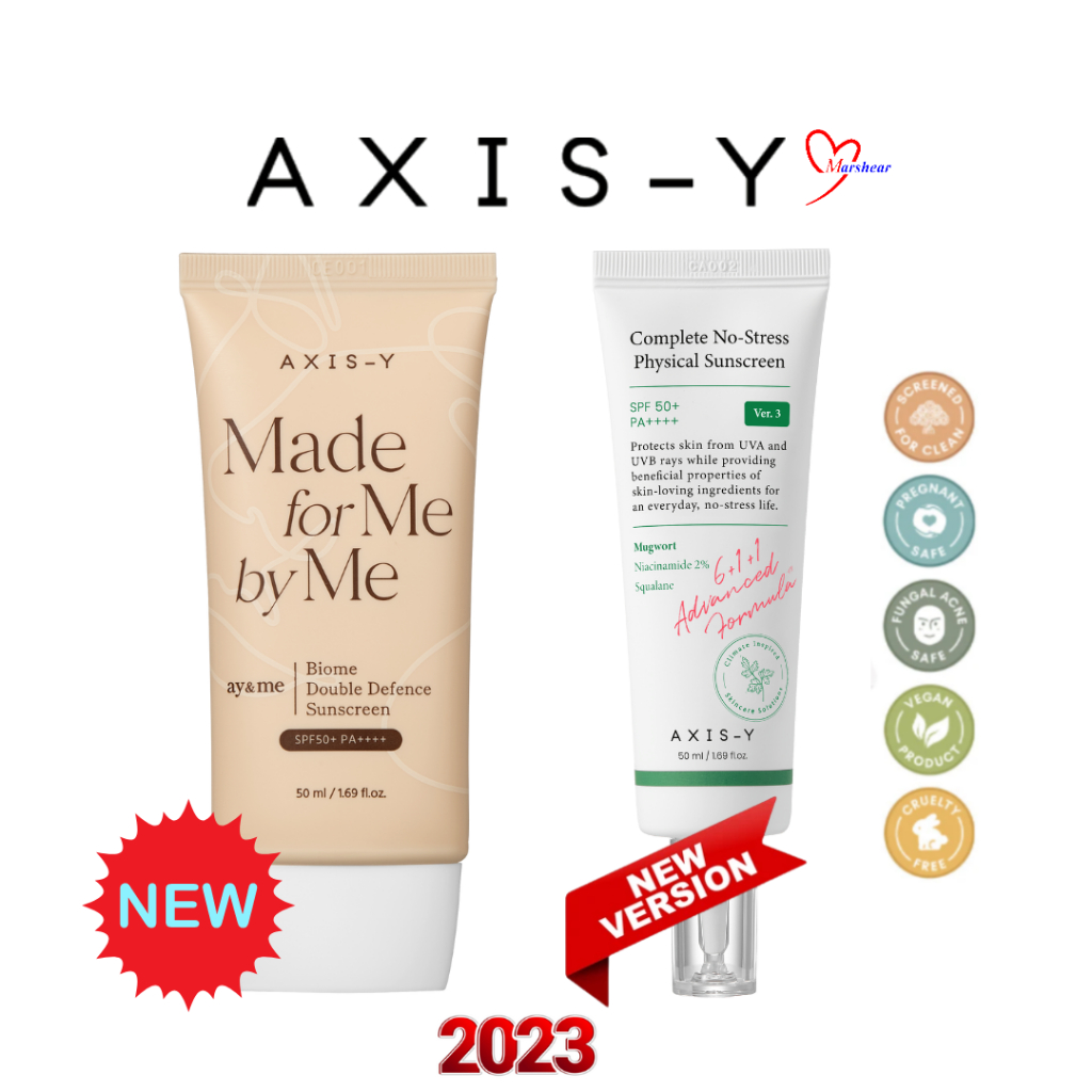 Axis-Y Complete No Stress Physical Sunscreen V3 (New Version) / Biome ...