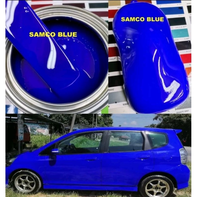 SAMCO BLUE/ ULTRA ROYAL BLUE/ BIRU SAMCO/ CAT BANCUH 2K/ CAT KERETA ...