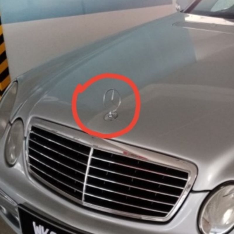 MERCEDES BENZ W211 Front hood ornament | Shopee Malaysia