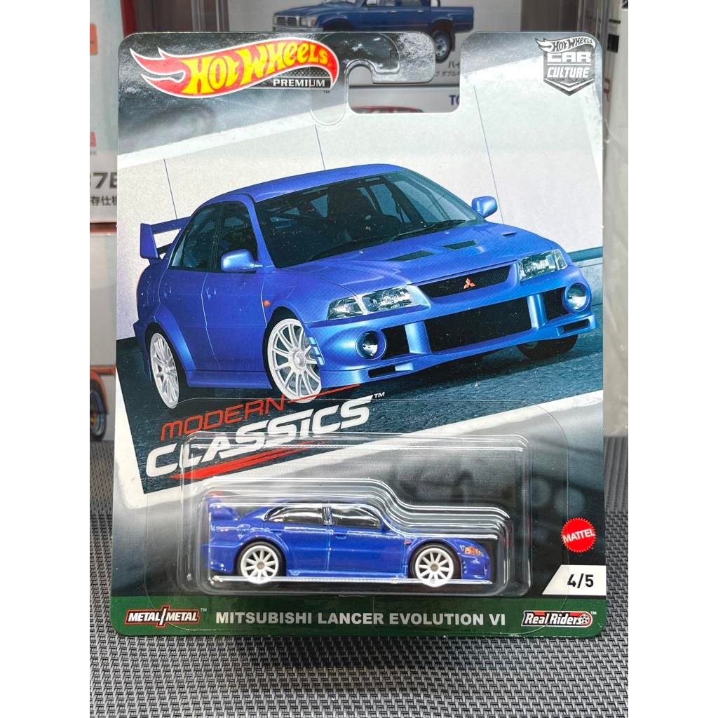 HOT WHEELS MITSUBISHI LANCER EVOLUTION VI - MODERN CLASSICS - CAR ...