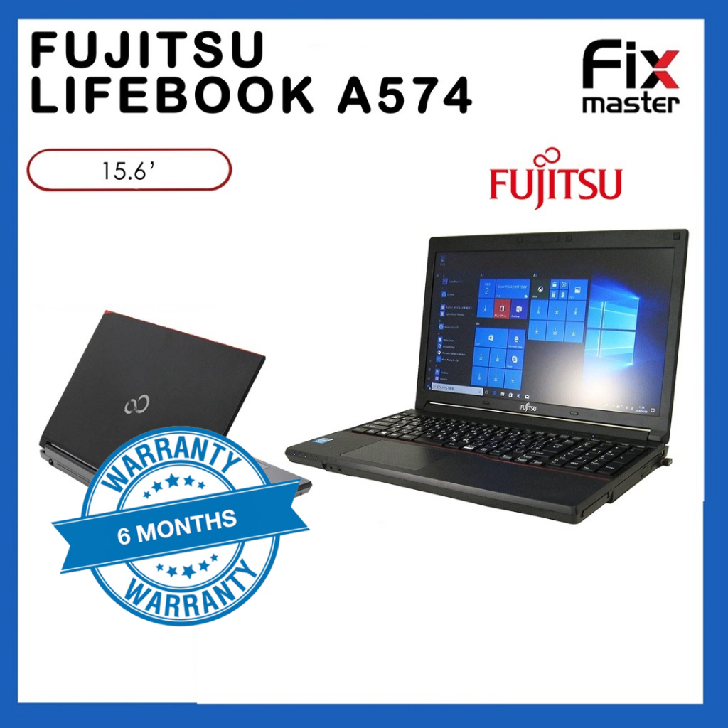 FUJITSU LIFEBOOK A574 / IX-4TH / 15.6" INCH | Shopee Malaysia