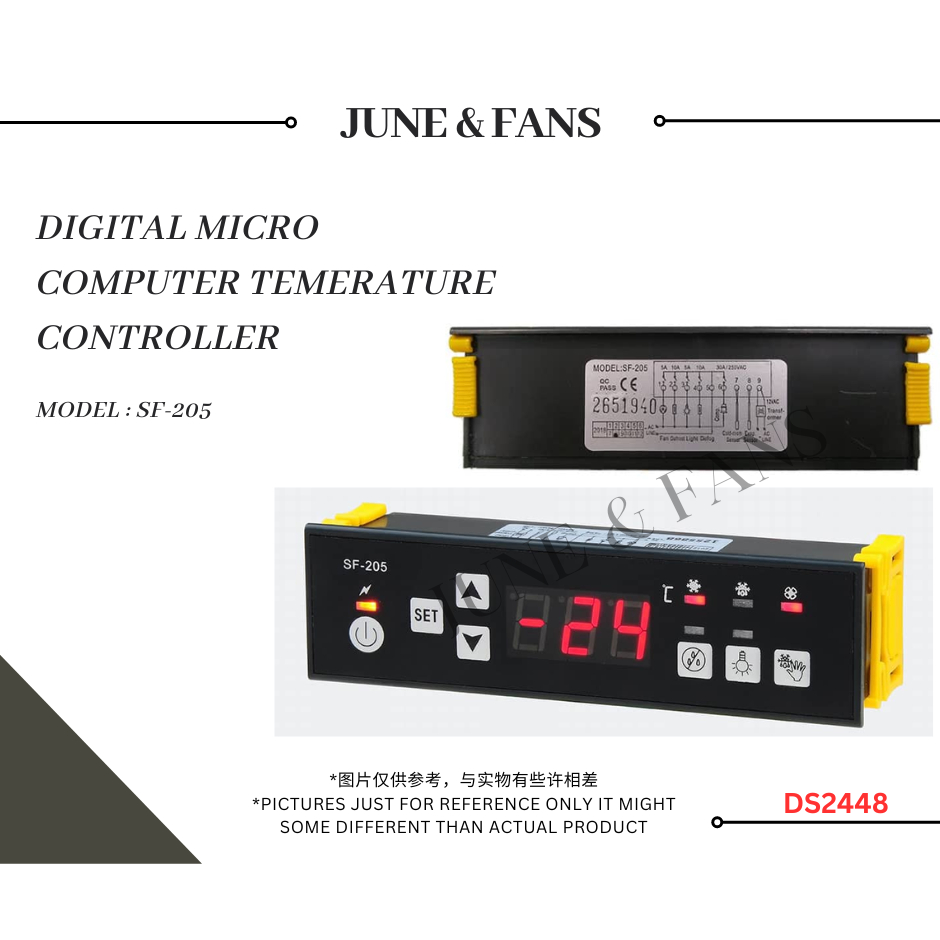 SF-205 digital refrigeration temperature controller | Shopee Malaysia