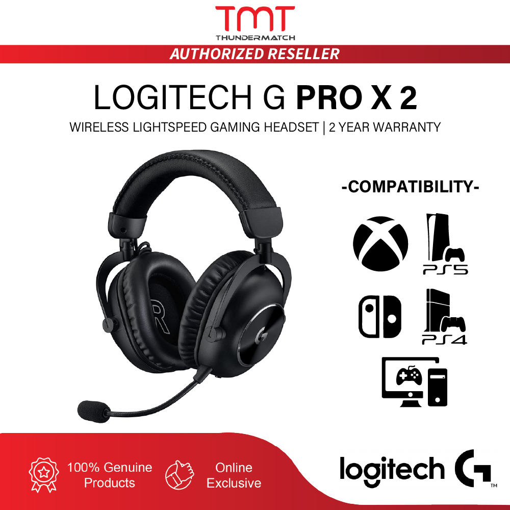 Logitech G Pro X 2 Lightspeed Wireless Gaming Headset | Logitech G Pro ...
