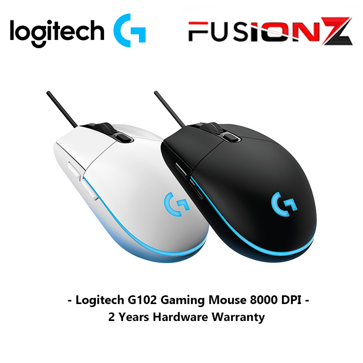 Logitech G102 Gaming Mouse LightSync 8,000 DPI Sensor | Shopee Malaysia