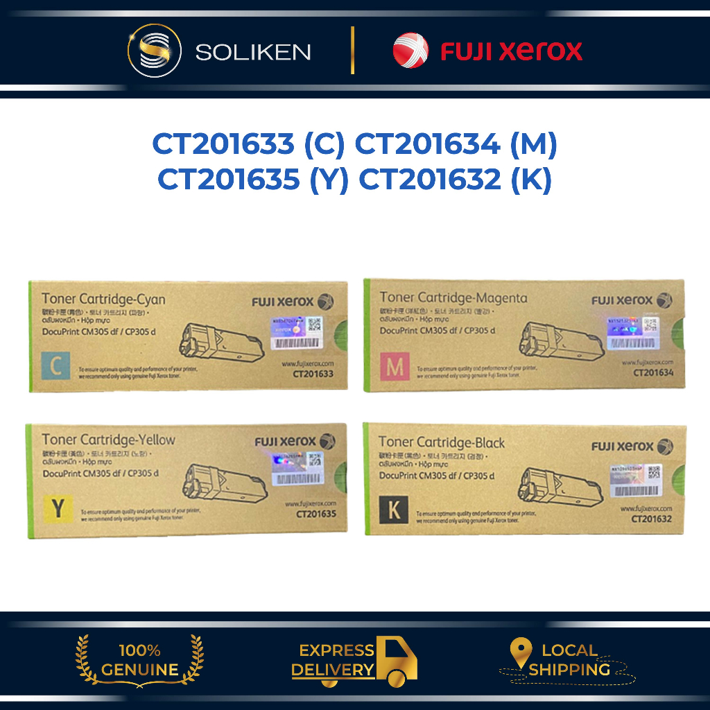 [ORIGINAL]Fuji Xerox DocuPrint CM305, CM305d, CM305df, CP305, CP305d ...