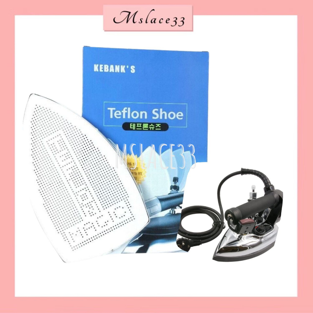 Original Silver Star Teflon Shoe Steam Iron (ES-85-AF) | Shopee Malaysia