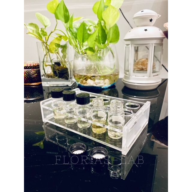 Florias-Lab, 15 holes Lab Vial / Sample Glass Bottles Rack / Stand ...