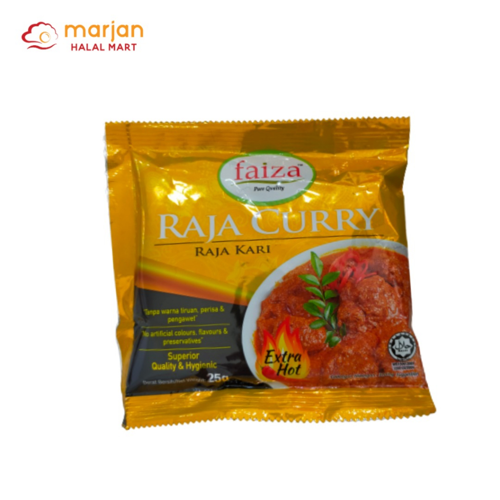 Faiza Raja Kari 25g (HALAL) | Shopee Malaysia