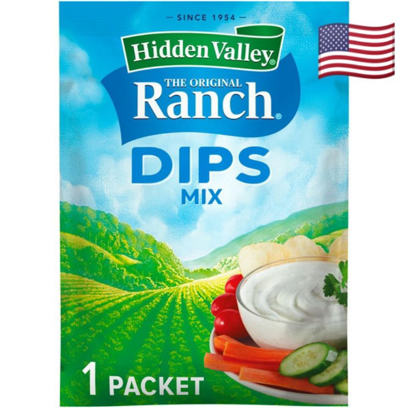 Hidden Valley The Original Ranch Dips Mix 1oz imported from USA 🇺🇸 ...