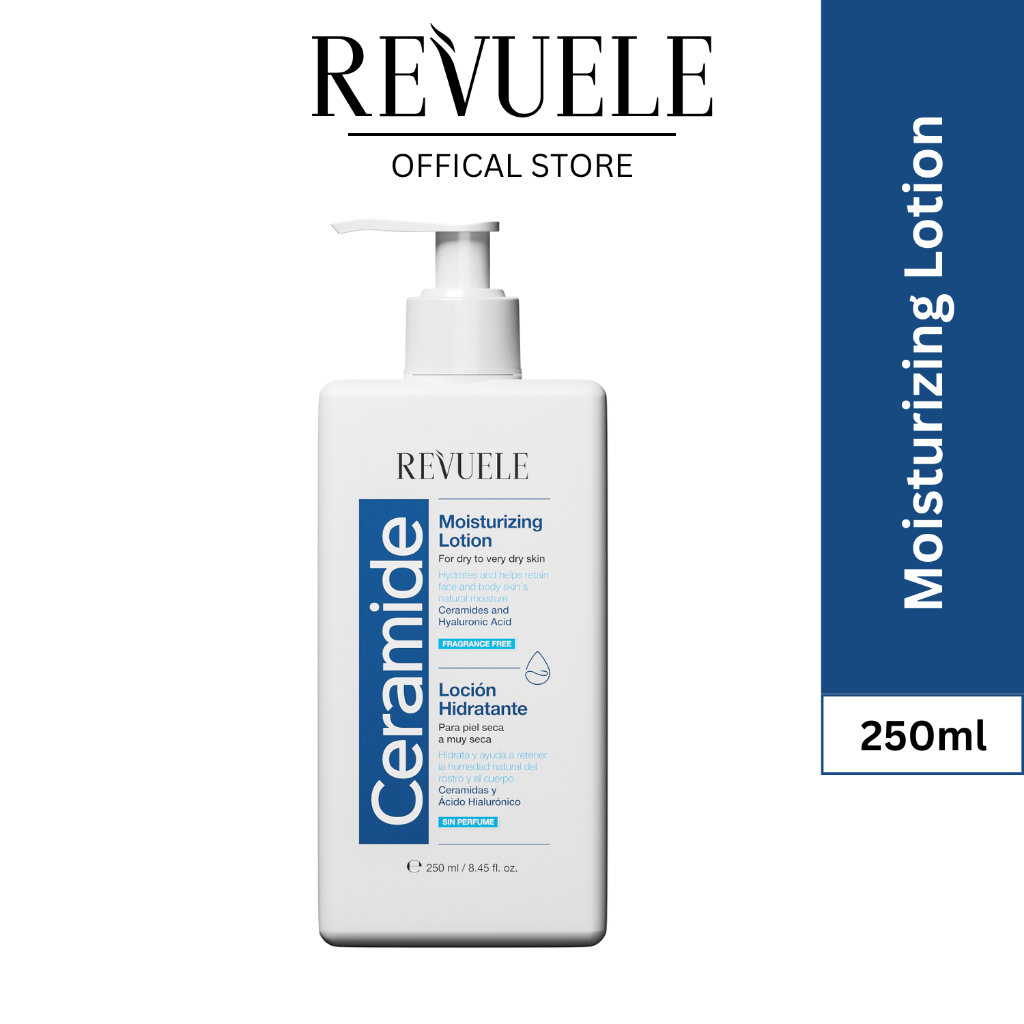 Revuele Ceramide Moisturizing Lotion 250ml Body Lotion & Facial ...