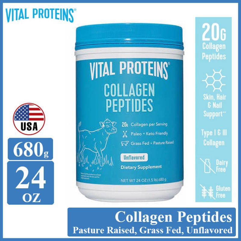 Vital Proteins Collagen Peptides Unflavored 680g | Shopee Malaysia
