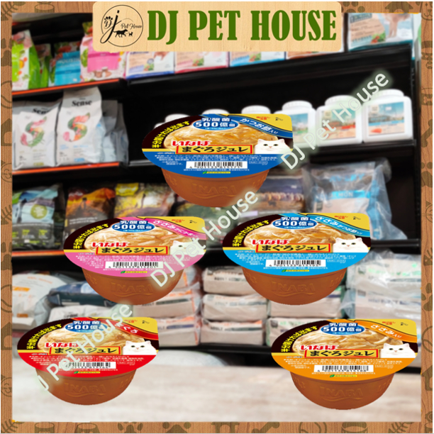 INABA Ciao Lactic Acid Bacteria Jelly Cup 65g Human-Grade Wet Food for ...