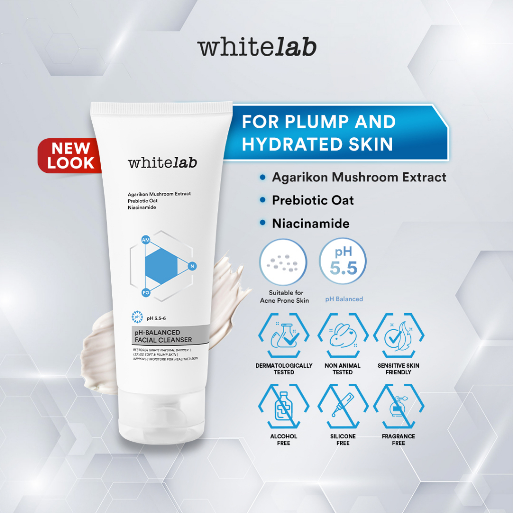 WHITELAB pH-Balanced Facial Cleanser (100g) | Shopee Malaysia