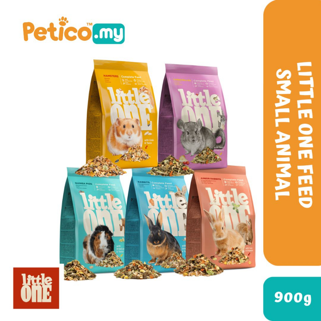 Little One 900g Feed For Small Animal Food (Hamster / Guinea Pigs ...