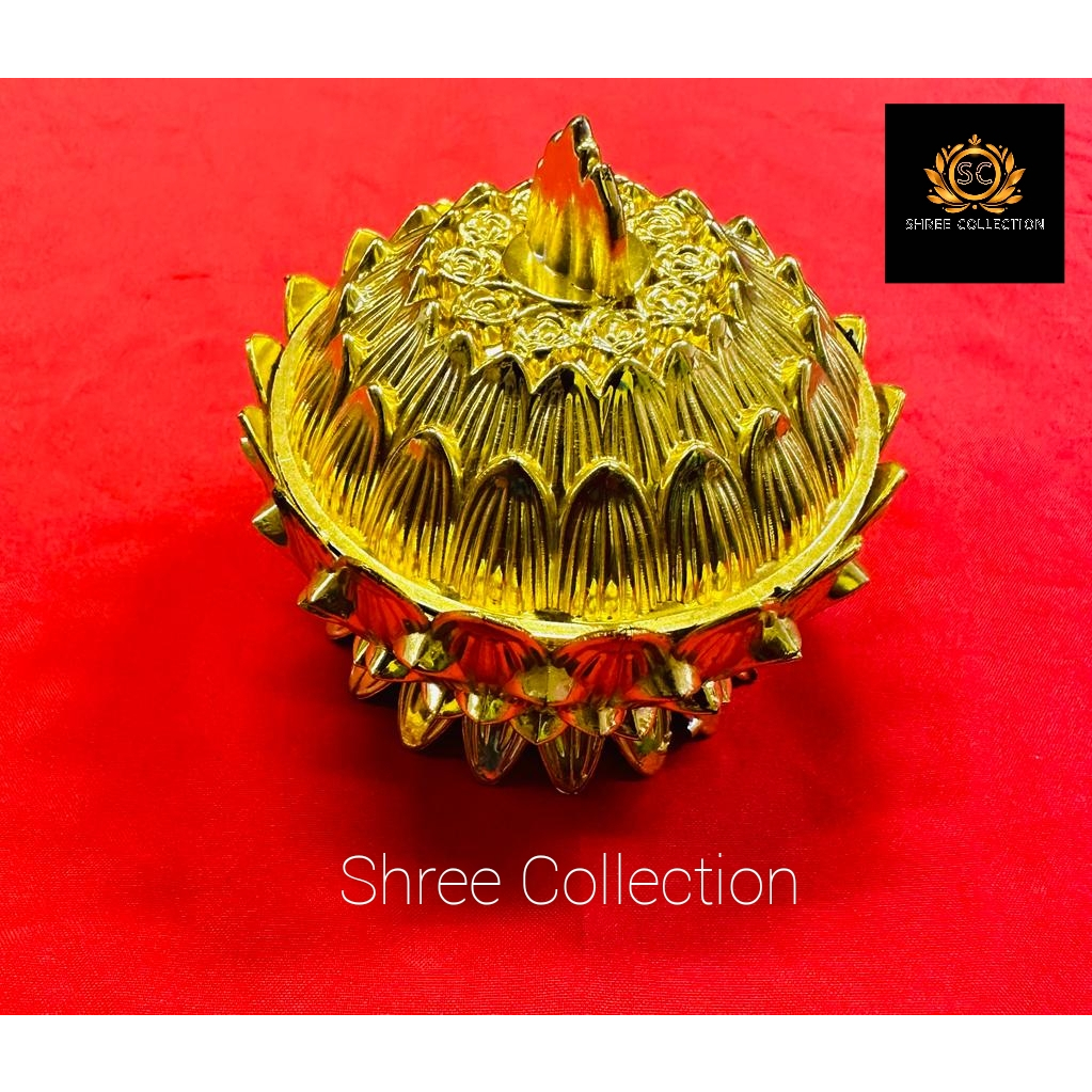 Latest Design Sumangali Set/ Indian Nalungu Set (GOLD COLOUR DESIGN ...