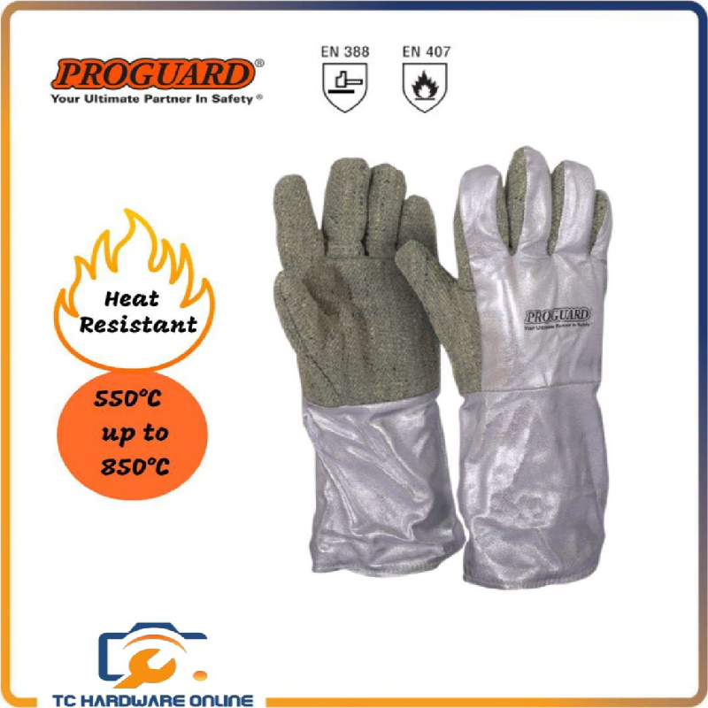 PROGUARD HEAT RESISTANCE GLOVE ALU/370/5F | Shopee Malaysia