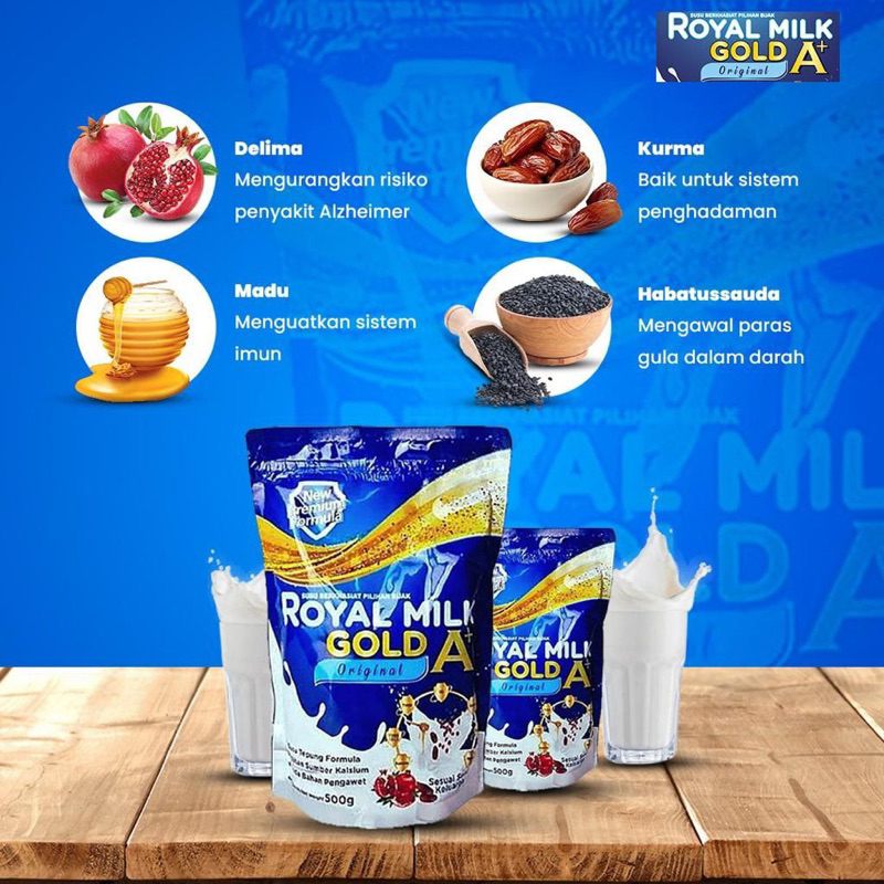 🌟SUSU KAMBING SUNNAH 🌟 ROYAL GOLD MILK A+ | Shopee Malaysia