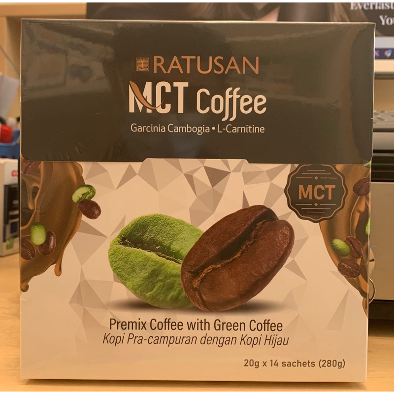 [BUY 3 FREE MORE]Ratusan MCT coffee 20g x 14s (travel pack) KPJ RECOMMENDED | Shopee Malaysia