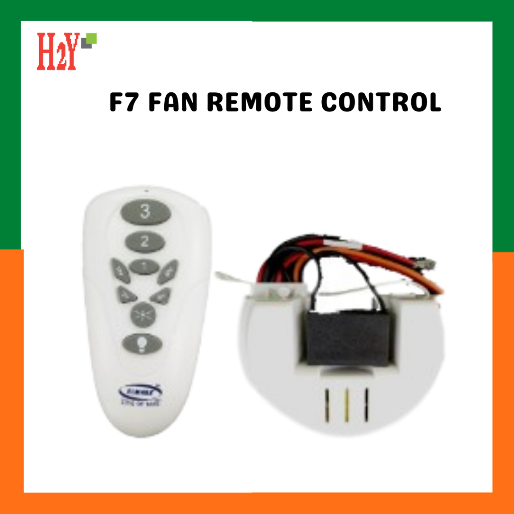ELMARK F7 CEILING FAN REMOTE CONTROL AND MOTHERBOARD FOR FAN WITH LAMP ...