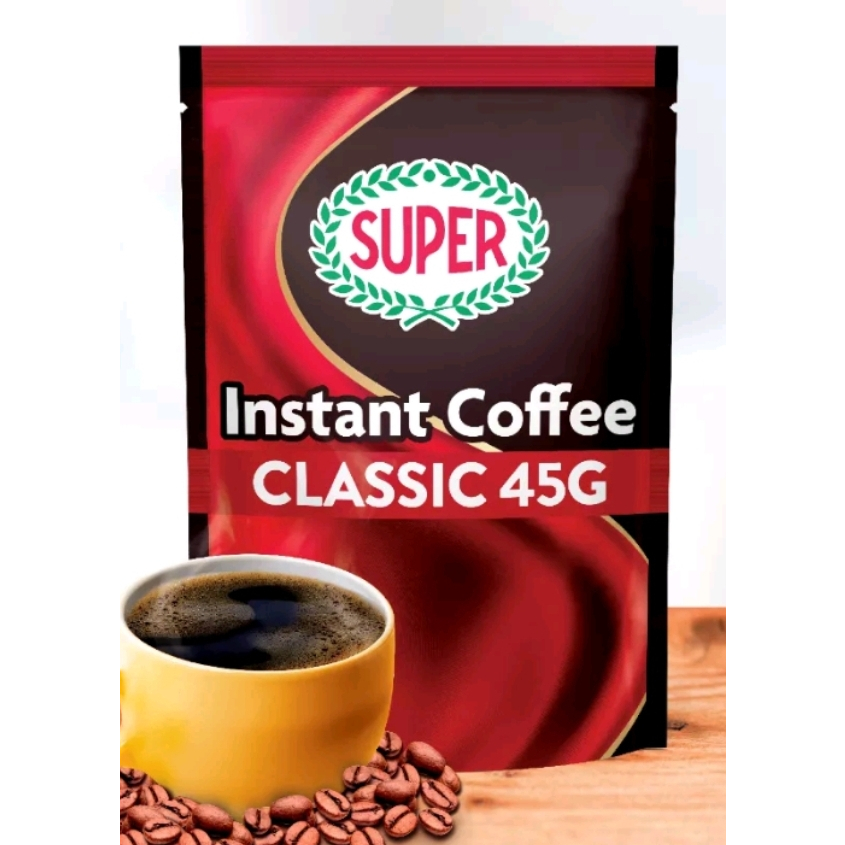 Super Classic Instant Pure Coffee 45g/ 80g/180g | Shopee Malaysia