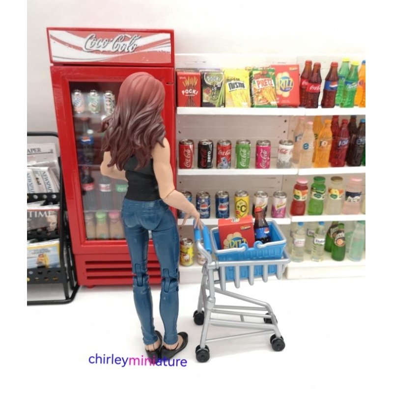 Miniature shopping cart / Miniature trolley | Shopee Malaysia