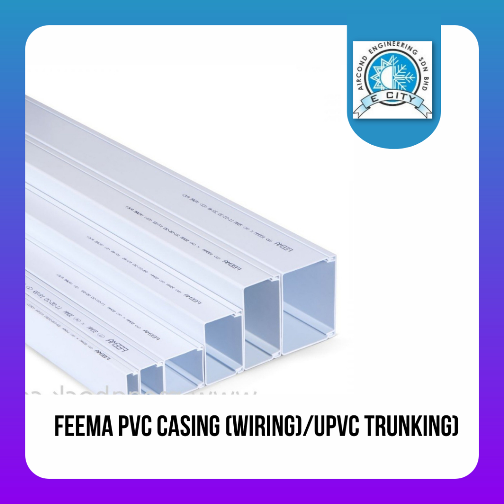 [READY STOCK] FEEMA PVC Casing (wiring)/uPVC Trunking) | Shopee Malaysia