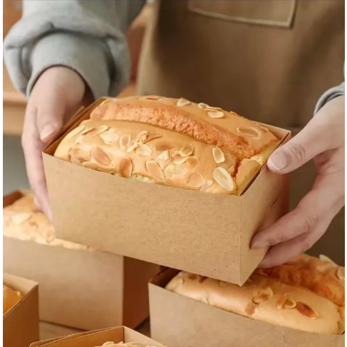 10pcs Baking Tray Loyang Roti Tawar Loyang Bread Disposable Toast box ...