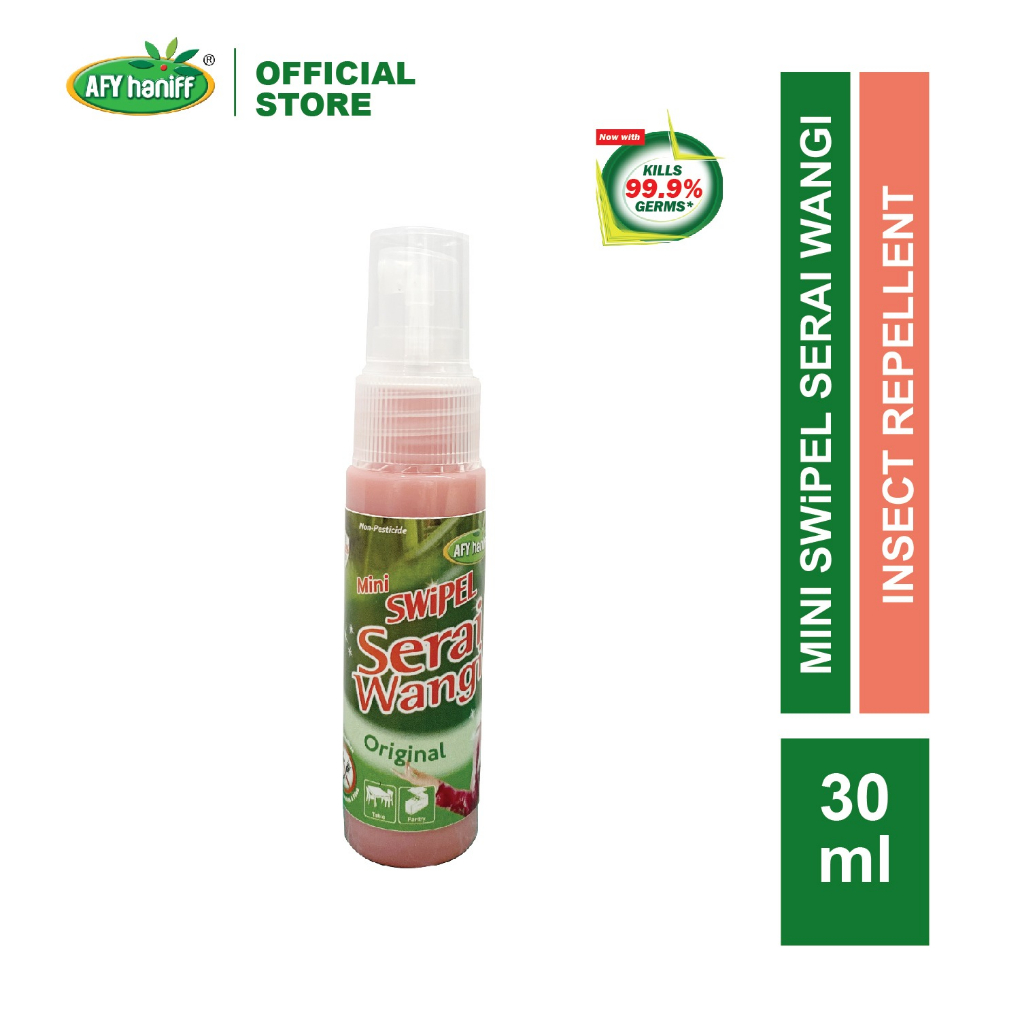 SWiPEL® Serai Wangi Spray On The Go 30ml (MINI SIZE) | Shopee Malaysia