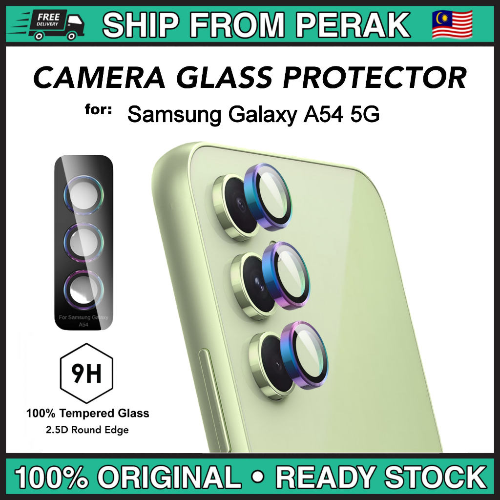 Samsung Galaxy A54 5G EasyFit Camera Lens Glass Protector Camera ...