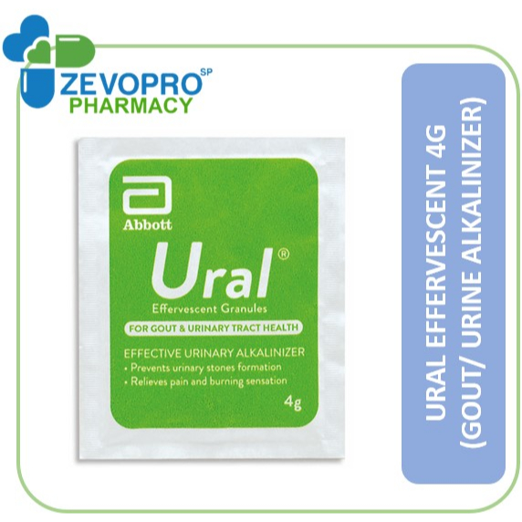 ABBOTT URAL EFFERVESCENT 4G x 1 packet [EXP 1/2025] | Shopee Malaysia