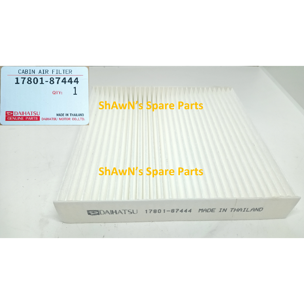 Daihatsu Thailand Cabin Air Filter Perodua Axia 2014-2018 / Bezza 2016 ...