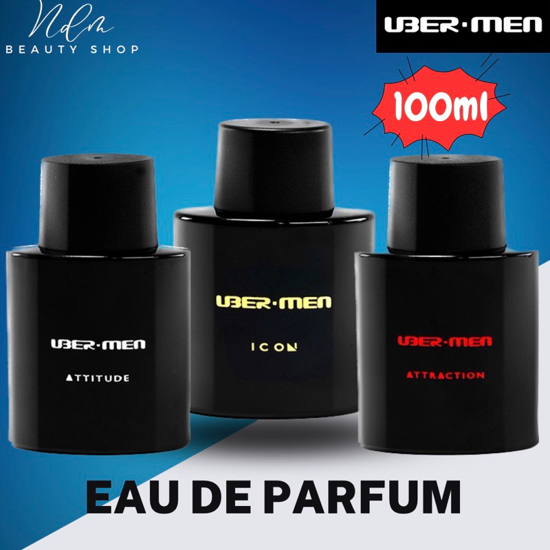 Ubermen EDP Attitude/Icon/Attraction (100ml) | Shopee Malaysia