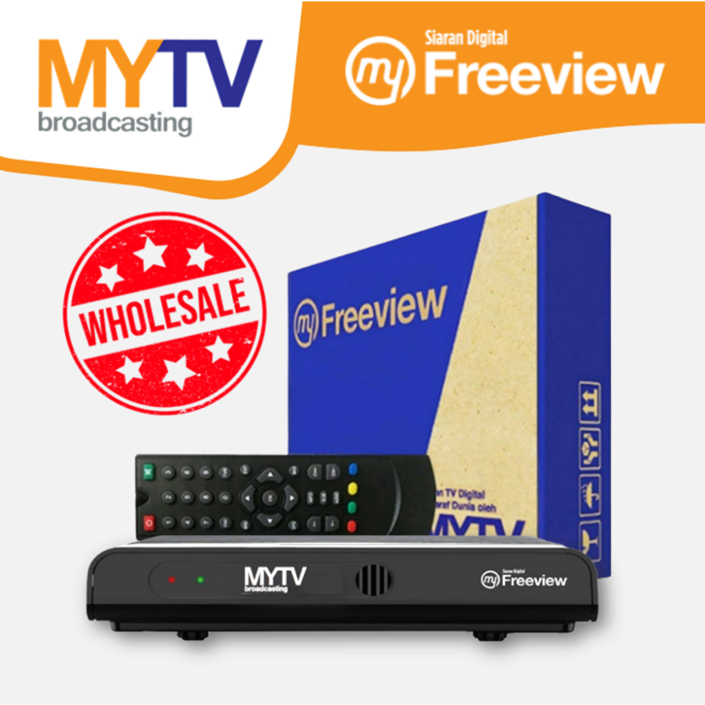40 UNIT WHOLESALE/BORONG MYTV Decoder Original | MyTV Broadcasting ...