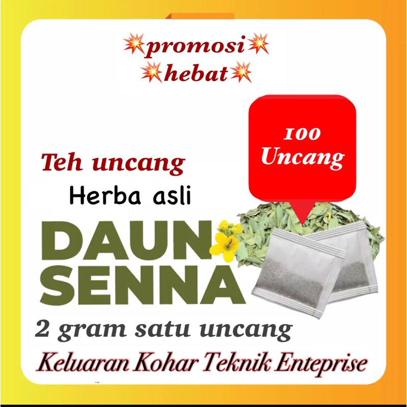 💥 TEH DAUN SANNA (100 UNCANG) 💥satu uncang 2 gram💥 | Shopee Malaysia