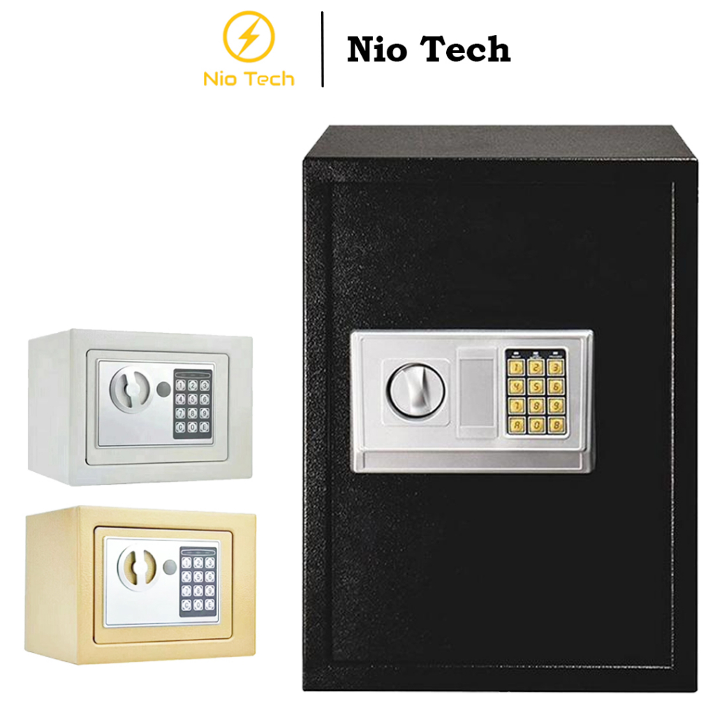 NioTech Premium Safety Box Home Office Hotel Digital Safe Box Money Box ...