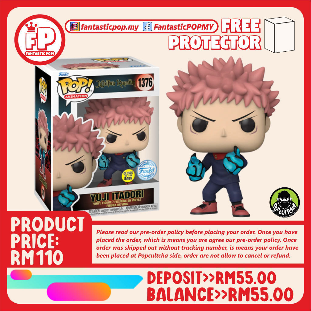 [PO] [POPCULTCHA] Funko POP ! Animation : Jujutsu Kaisen - Yuji Itadori ...