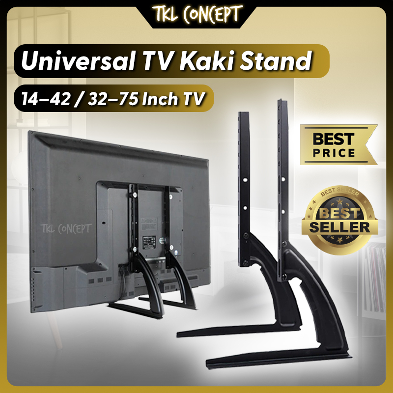 TKL Universal Kaki Tv Stand 14-42 / 32-75 Inch Samsung LG Sharp ...