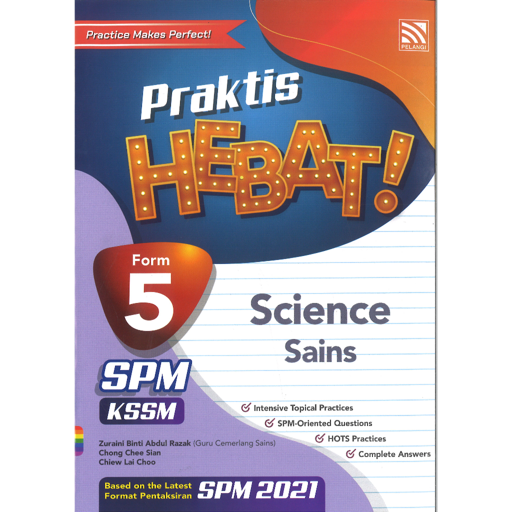 PRAKTIS HEBAT! SPM SCIENCE BILINGUAL FORM 5 KSSM | Shopee Malaysia