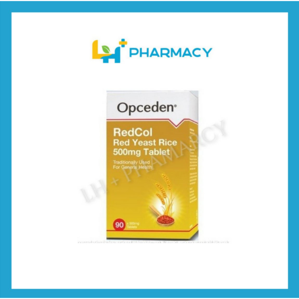 【Ship Today-KL】OPCEDEN REDCOL RED YEAST RICE 500MG 90'S | Shopee Malaysia