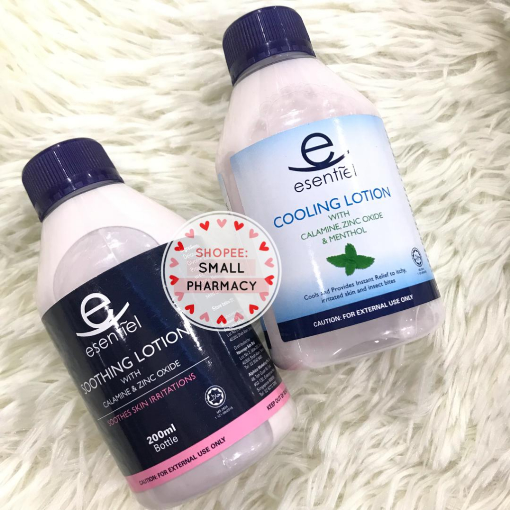 Esentiel Cooling Lotion with Calamine, Zinc Oxide & Menthol / Soothing ... Esentiel Cooling Lotion with Calamine, Zinc Oxide & Menthol / Soothing ...