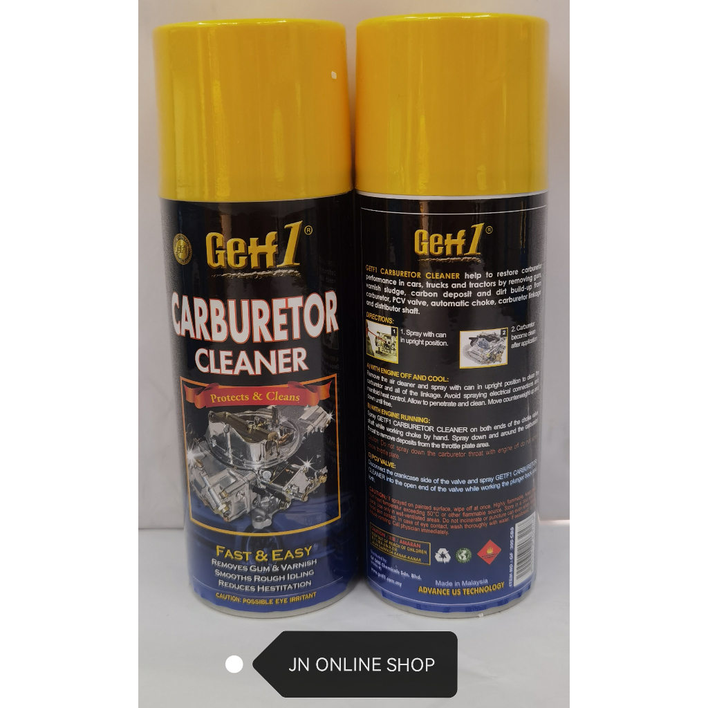 Getf 1 Carburetor Cleaner (420ml) | Shopee Malaysia
