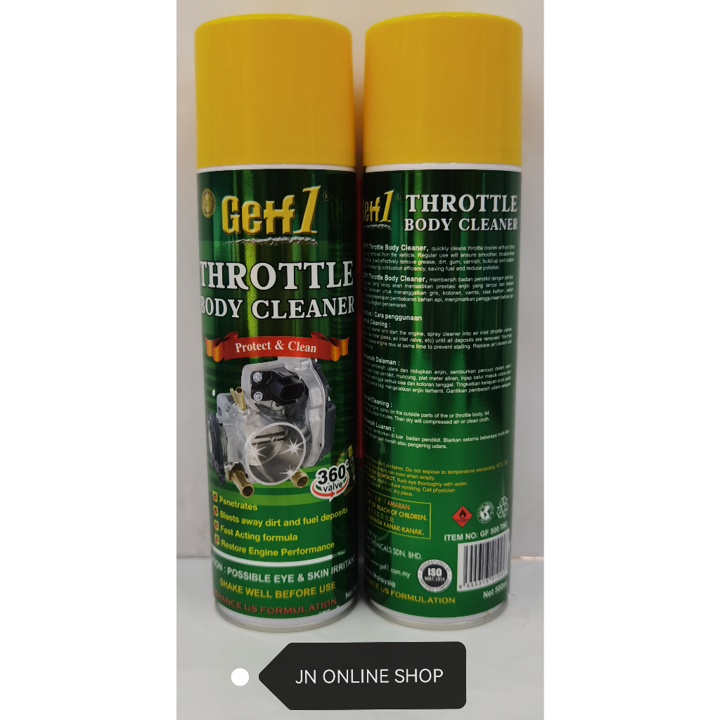 Getf 1 Throttle Body Cleaner (500ml) | Shopee Malaysia