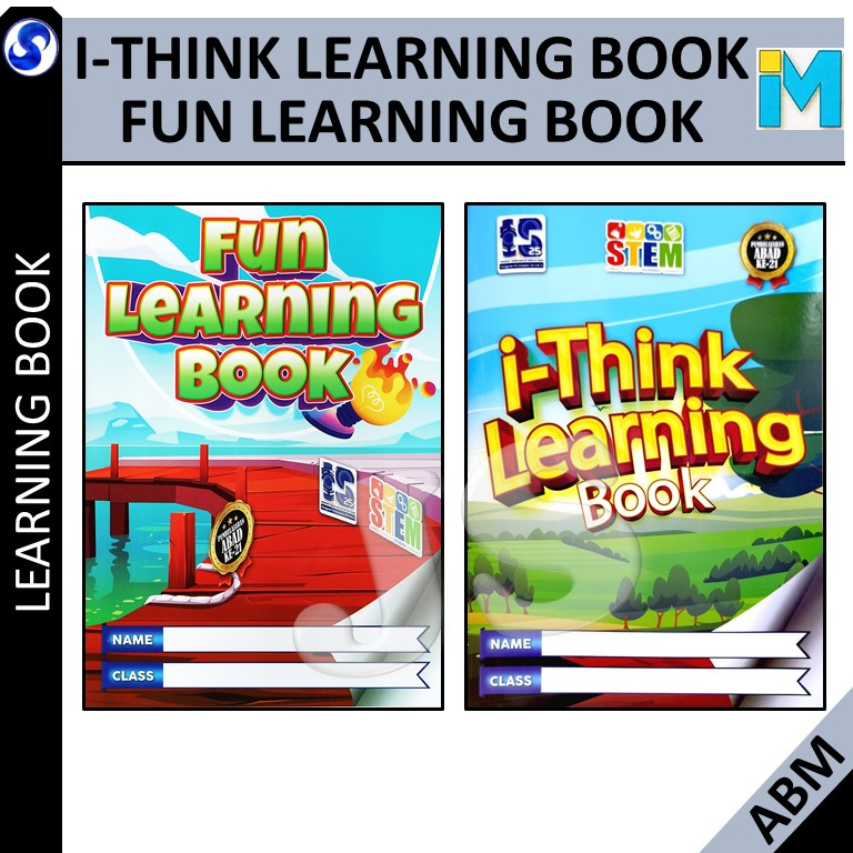 FUN LEARNING BOOK & I-THINK LEARNING BOOK - SIZE A4 - PEMBELAJARAN ABAD ...