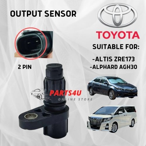 TOYOTA ALTIS ZRE173 , ALPHARD AGH30 2PIN OUTPUT SPEED SENSOR (89413 ...