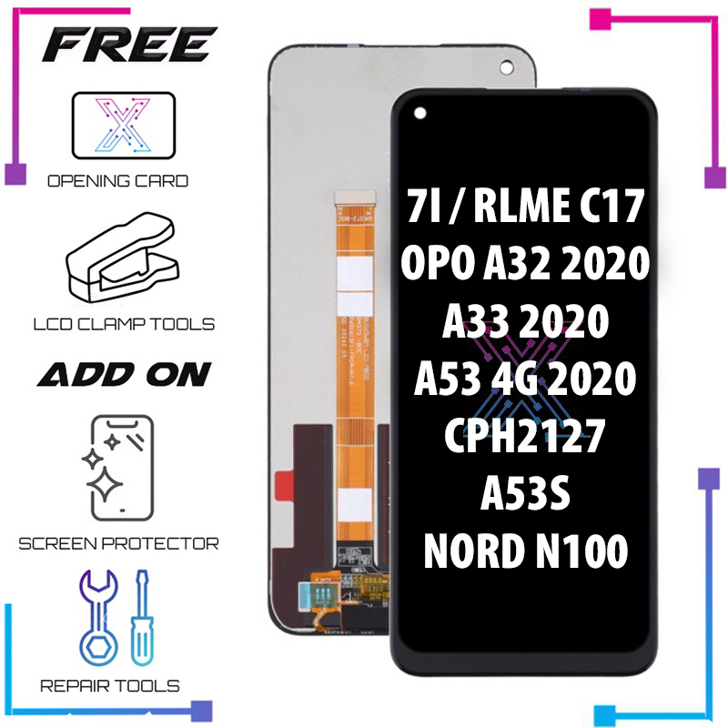 LCD SCREEN DISPLAY FOR REALME 7I / REALME C17 / NARZO 20 PRO / NARZO 30 ...