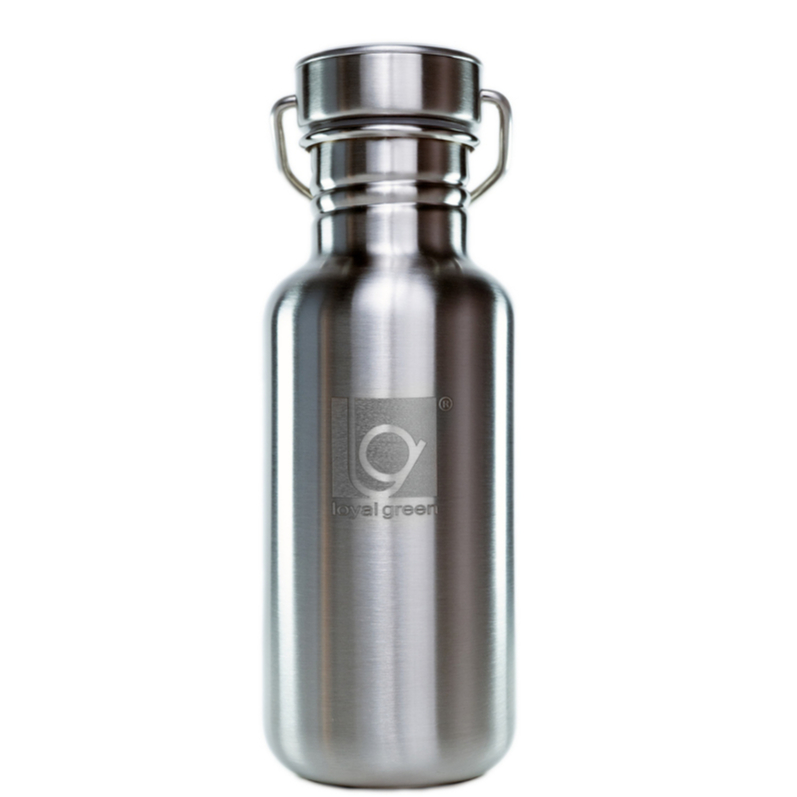 [ LOYAL GREEN ] 500ML CLASSIC BOTTLE SUS304 STAINLESS STEEL | Shopee ...