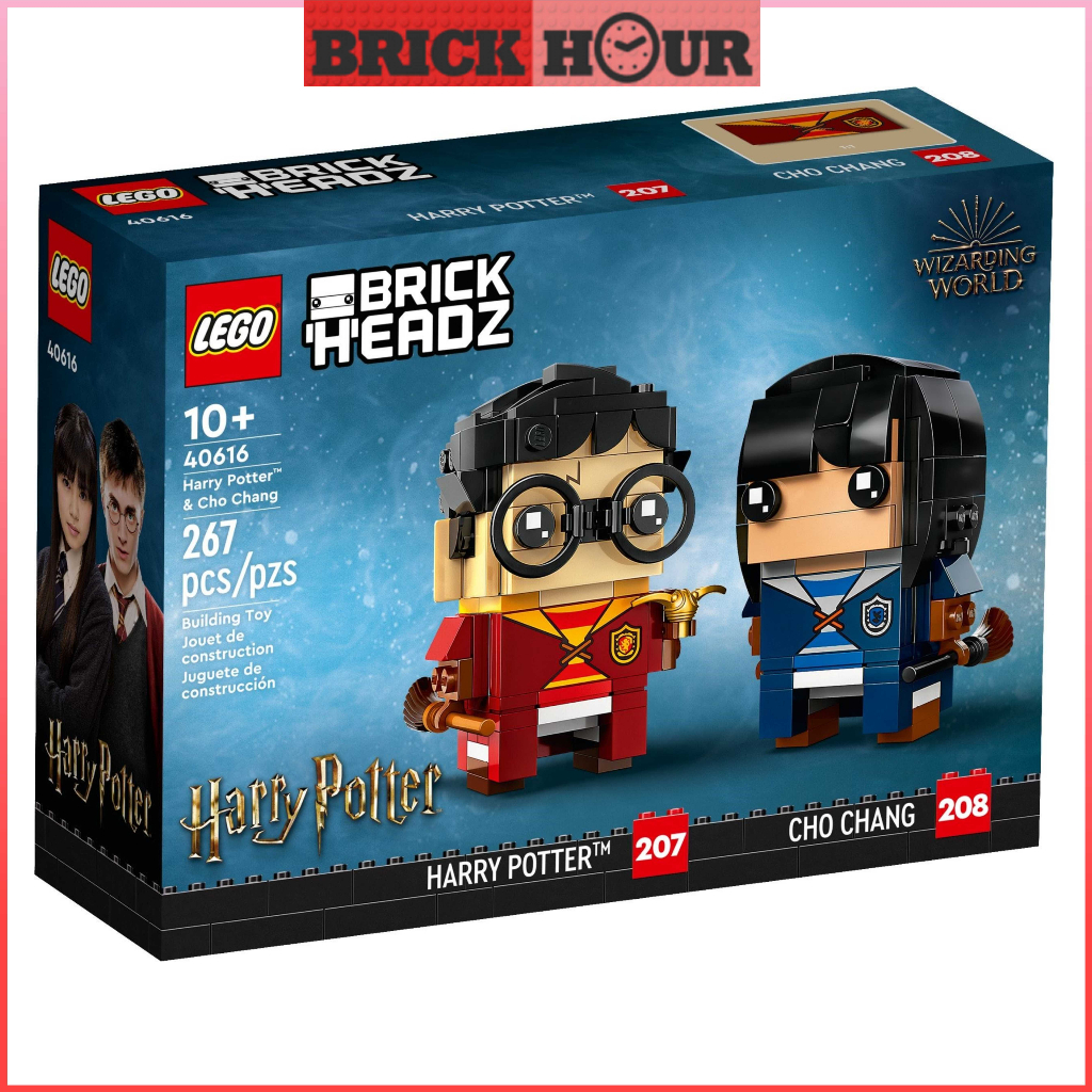 LEGO BRICKHEADZ 40616 Harry Potter & Cho Chang | Shopee Malaysia