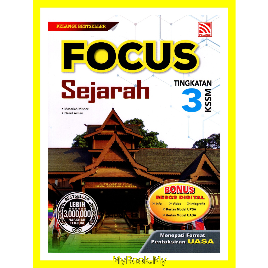 *BARU* MyB Buku Rujukan/Nota : Focus UASA Tingkatan 3 - Sejarah ...