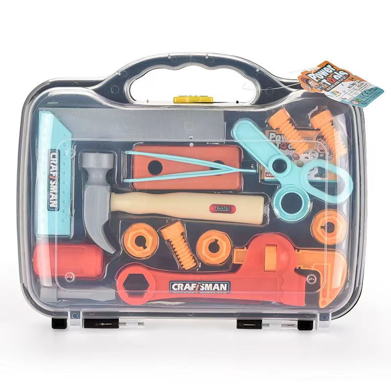 Toolbox Toy Set Simulation Repair Tool DIY Repair Kit Pretend Play Set ...