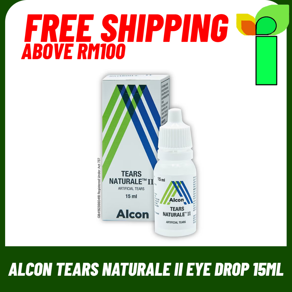 Alcon Tears Naturale II Eye Drop 15ml | Shopee Malaysia